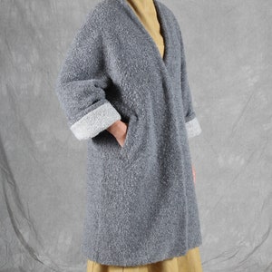 Women Coat Pattern | Winter Coat Pattern | Long Coat Sewing Pattern ...