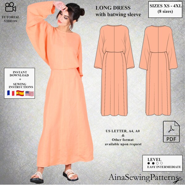 Boho Sewing Pattern - Etsy