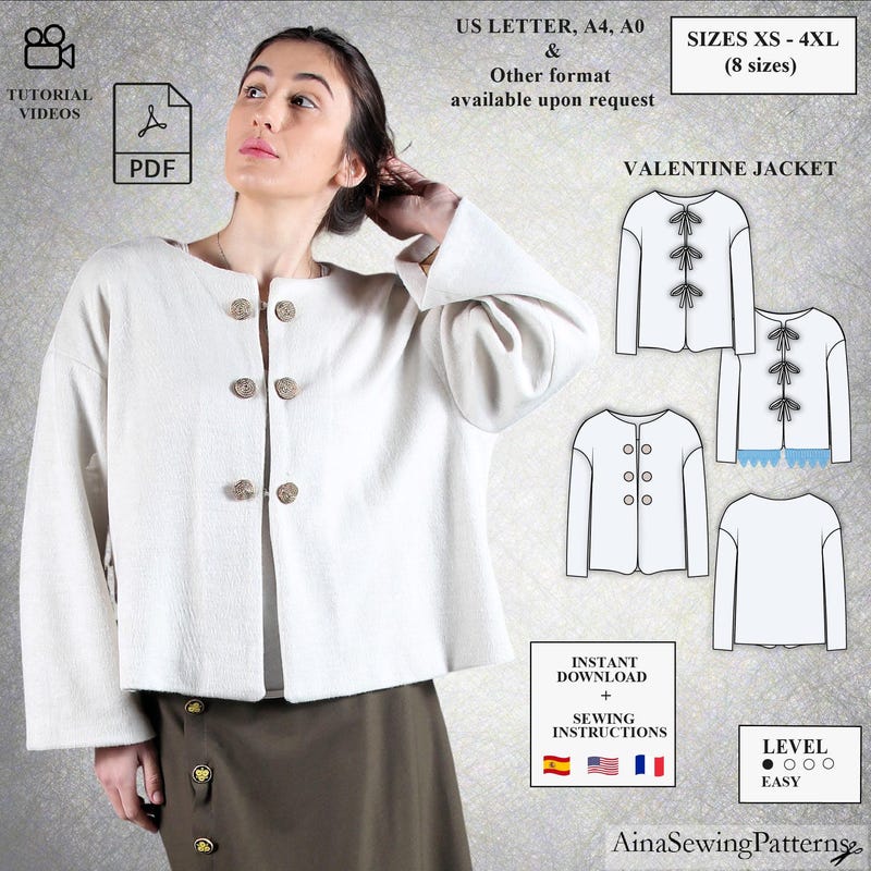 AinaSewingPatterns - Etsy