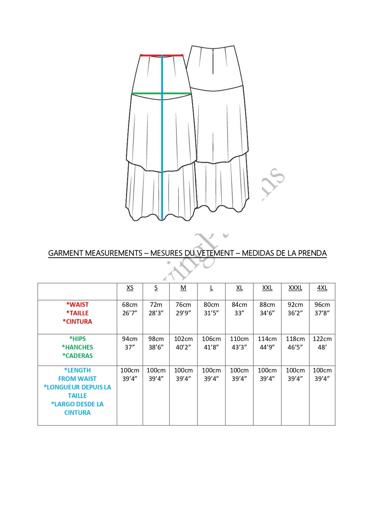 Ruffled Skirt Sewing Pattern Summer Skirt Sewing Pattern Boho Skirt ...