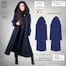Japanese Coat Sewing Pattern Coat Sewing Pattern Kimono Coat Sewing ...
