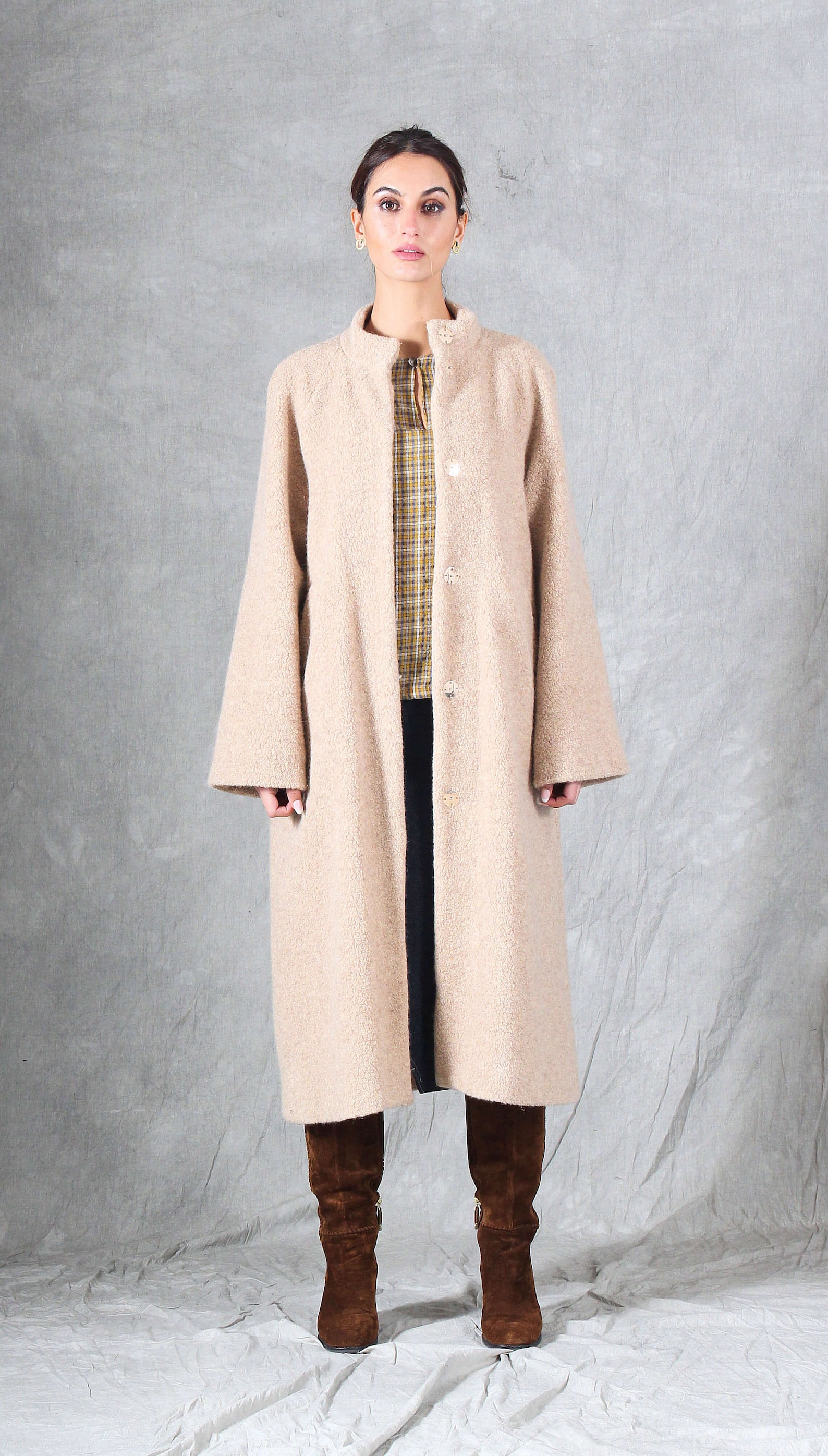 Women coat pattern Winter coat pattern Long coat sewing pattern ...