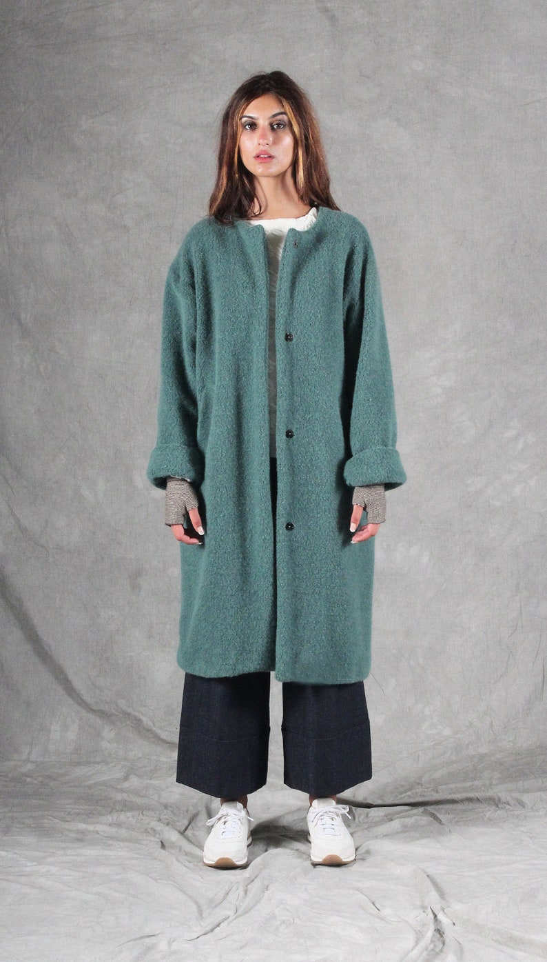 Women Coat Pattern | Winter Coat Pattern | Long Coat Sewing Pattern | Straight Coat Pattern ...