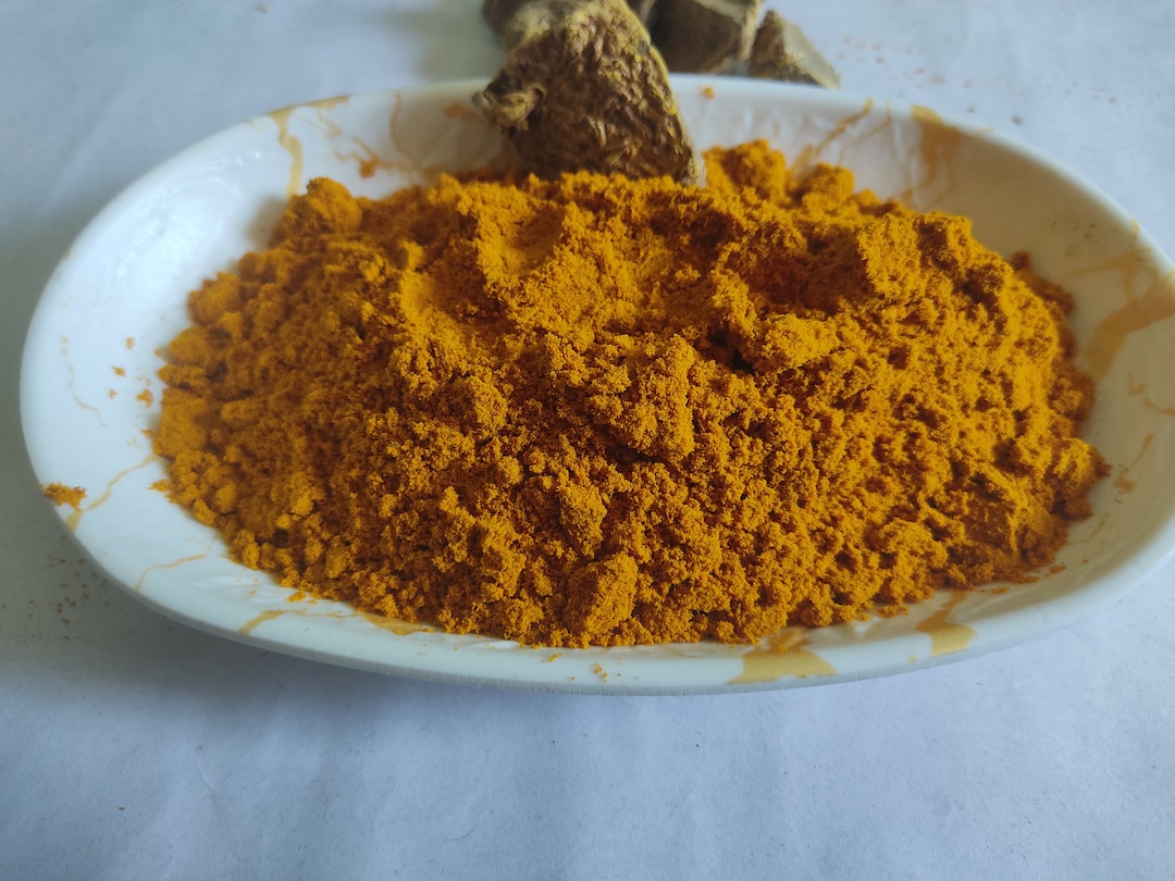 100% Organic Amba Haldi Powder / Curcuma Aromatica Herbs Powder ...