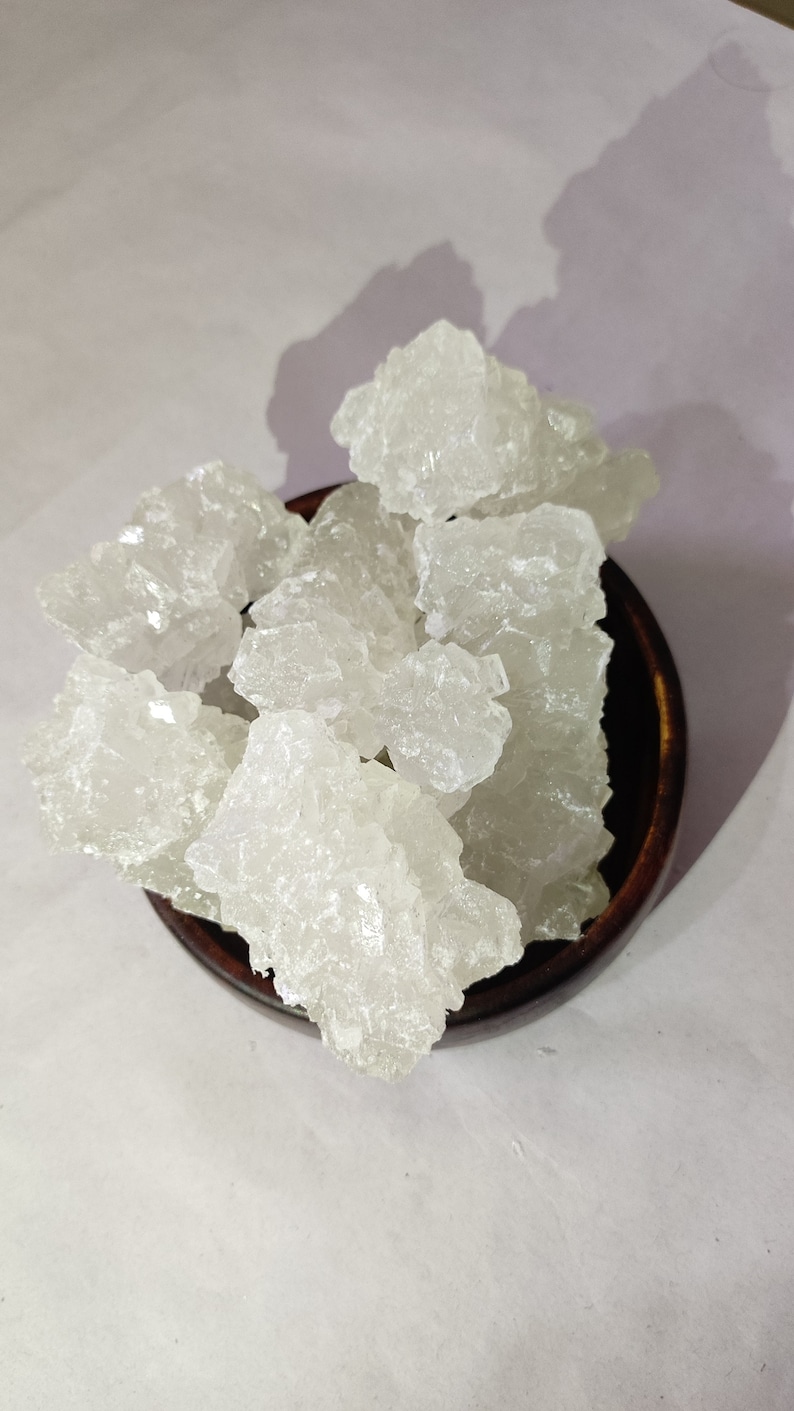 100% Indian Pure Organic Indian Whole Rock Sugar (misri) - Etsy