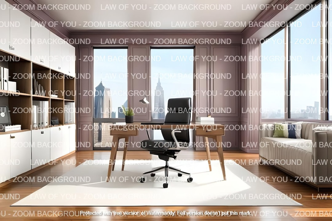 Home Office Zoom Background Virtual Background for Zoom - Etsy