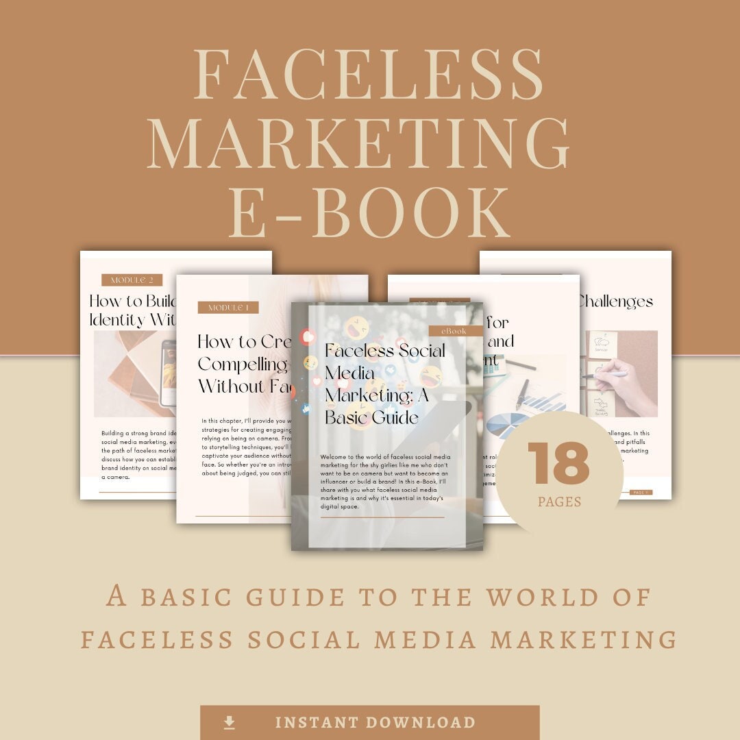 The Basics of Faceless Social Media Faceless Social Media for Beginners ...