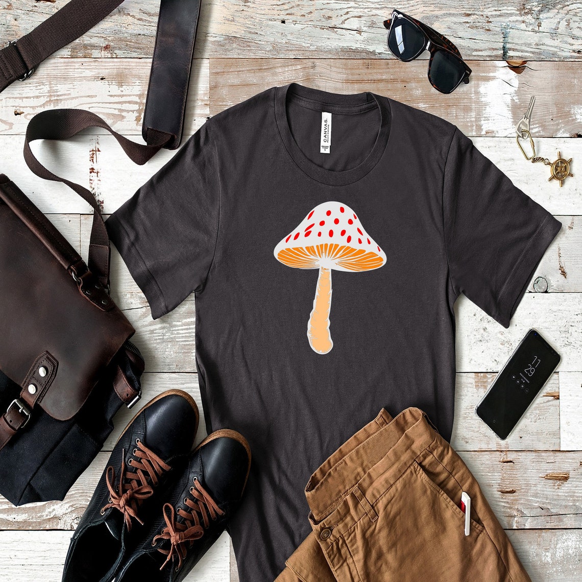 58 Cute Mushroom Toadstool SVG/PNG Clipart Bundle Instant Download ...