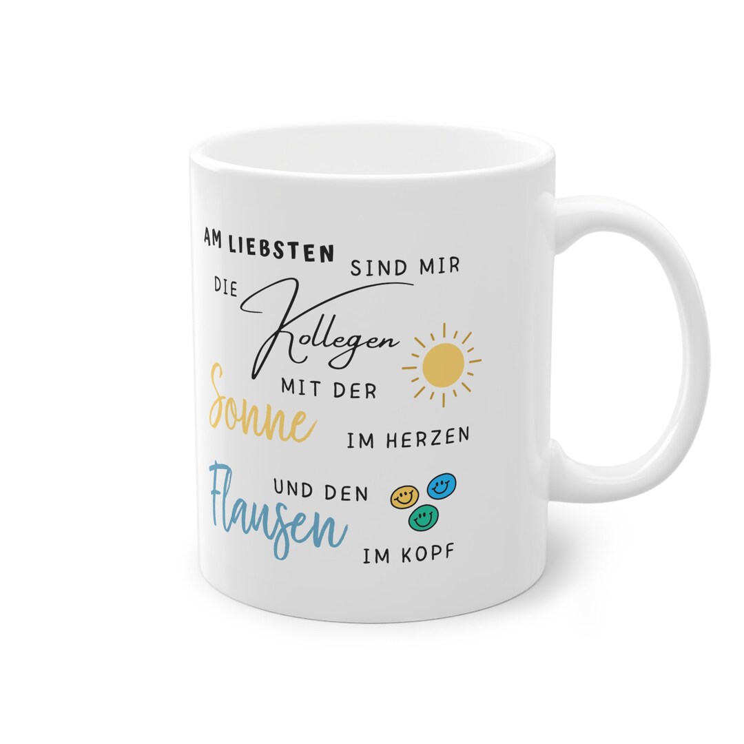 Unique Farewell Mug for Colleagues With FLAUSEN on Their Mind - Etsy