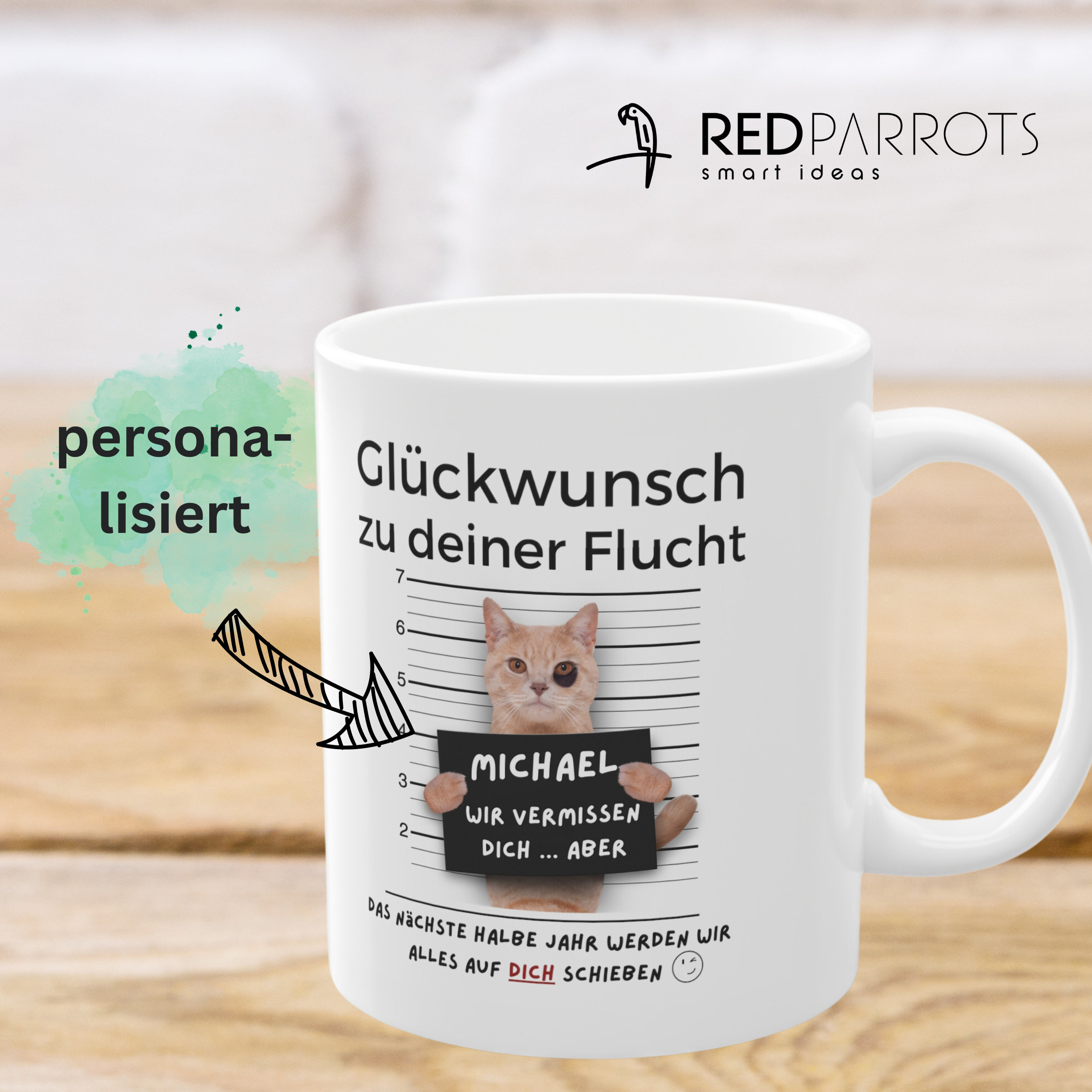 Abschiedsgeschenk Kollege Lustig
