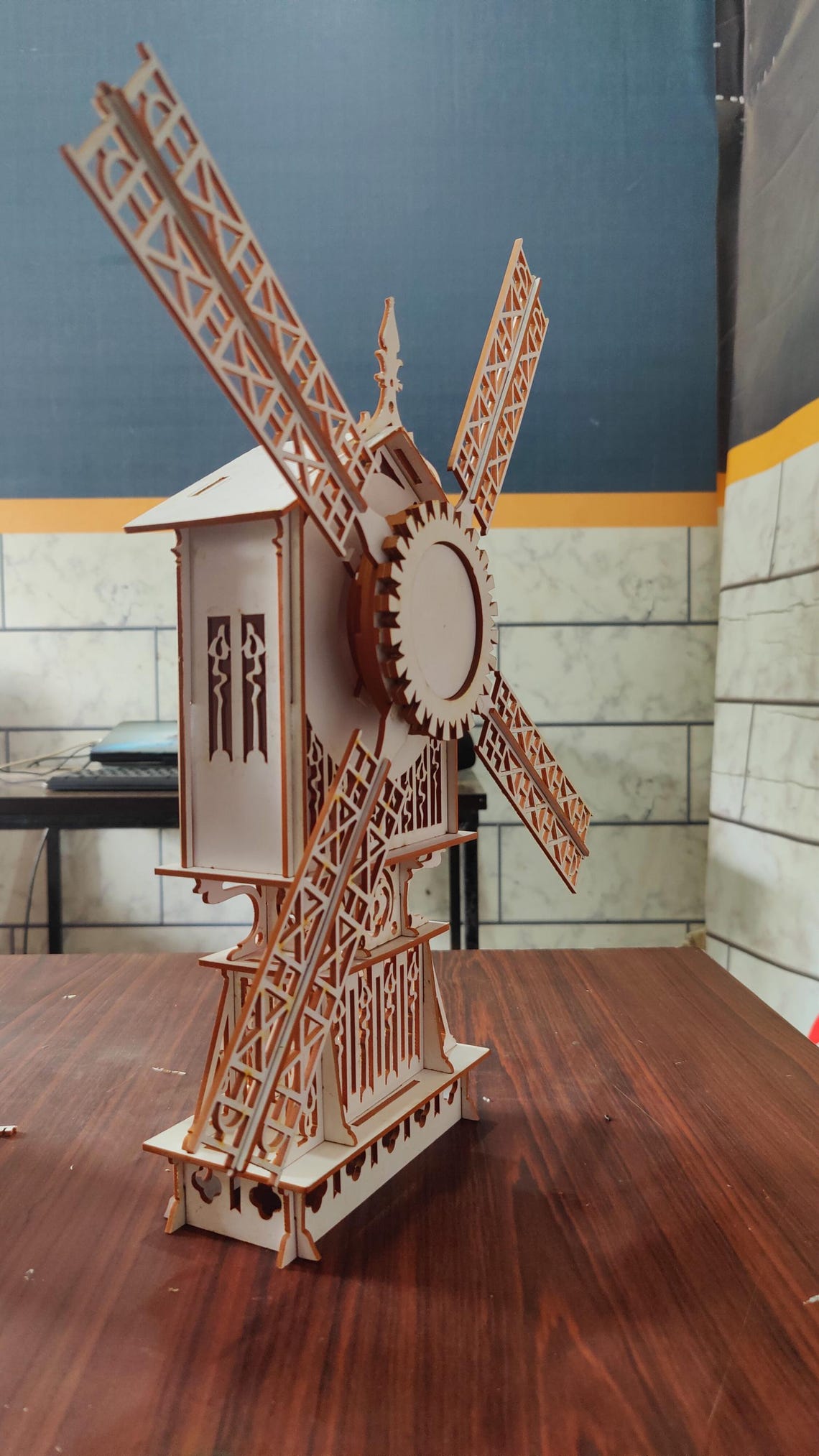 Windmill Laser Cut File Dxf, Cdr, Ai, Eps, and SVG File 3mm, 4mm, 6mm ...