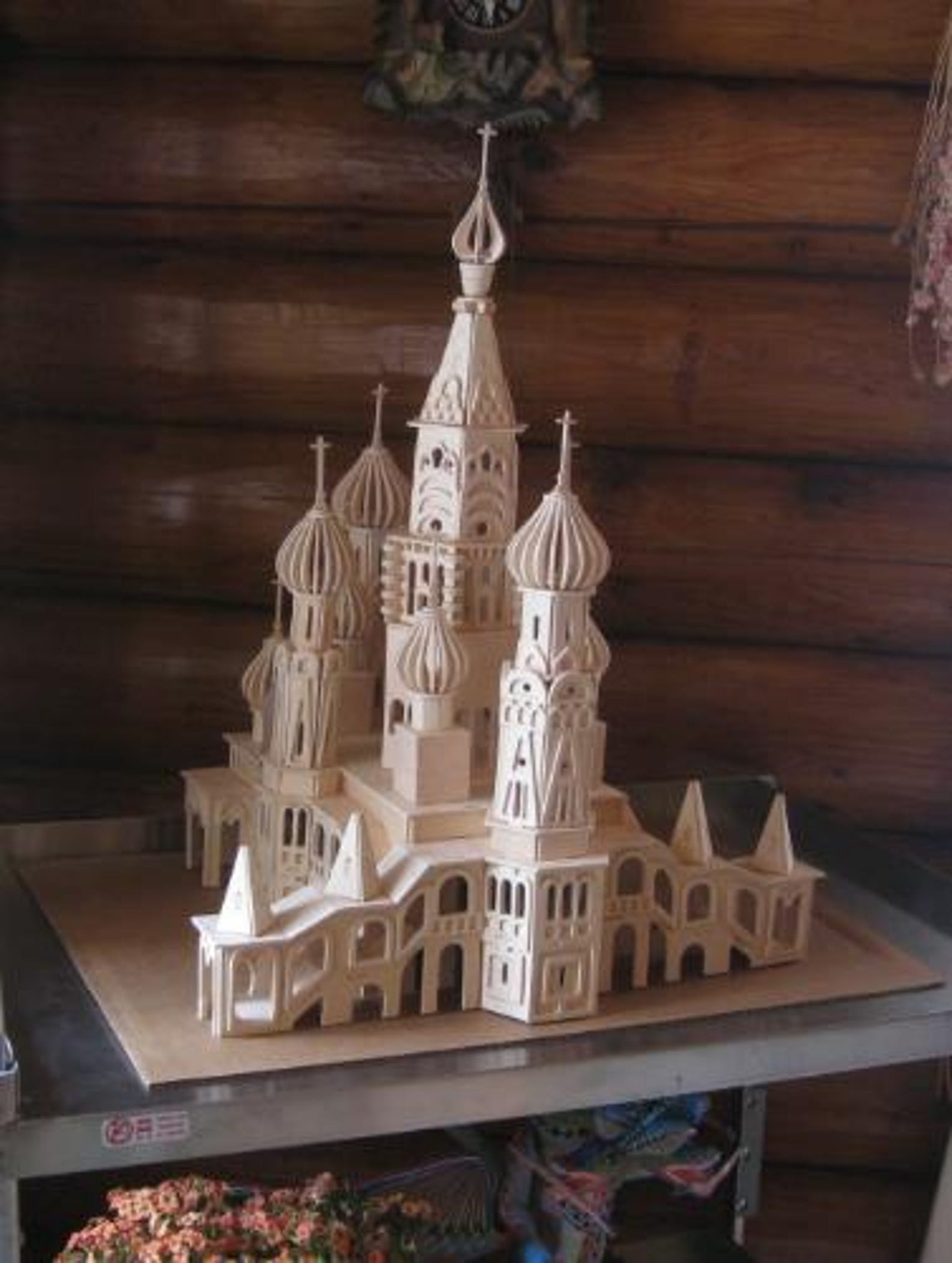 St. Basil Orthodox Church Laser Cutting Ready Files in Cdr, Eps, SVG ...