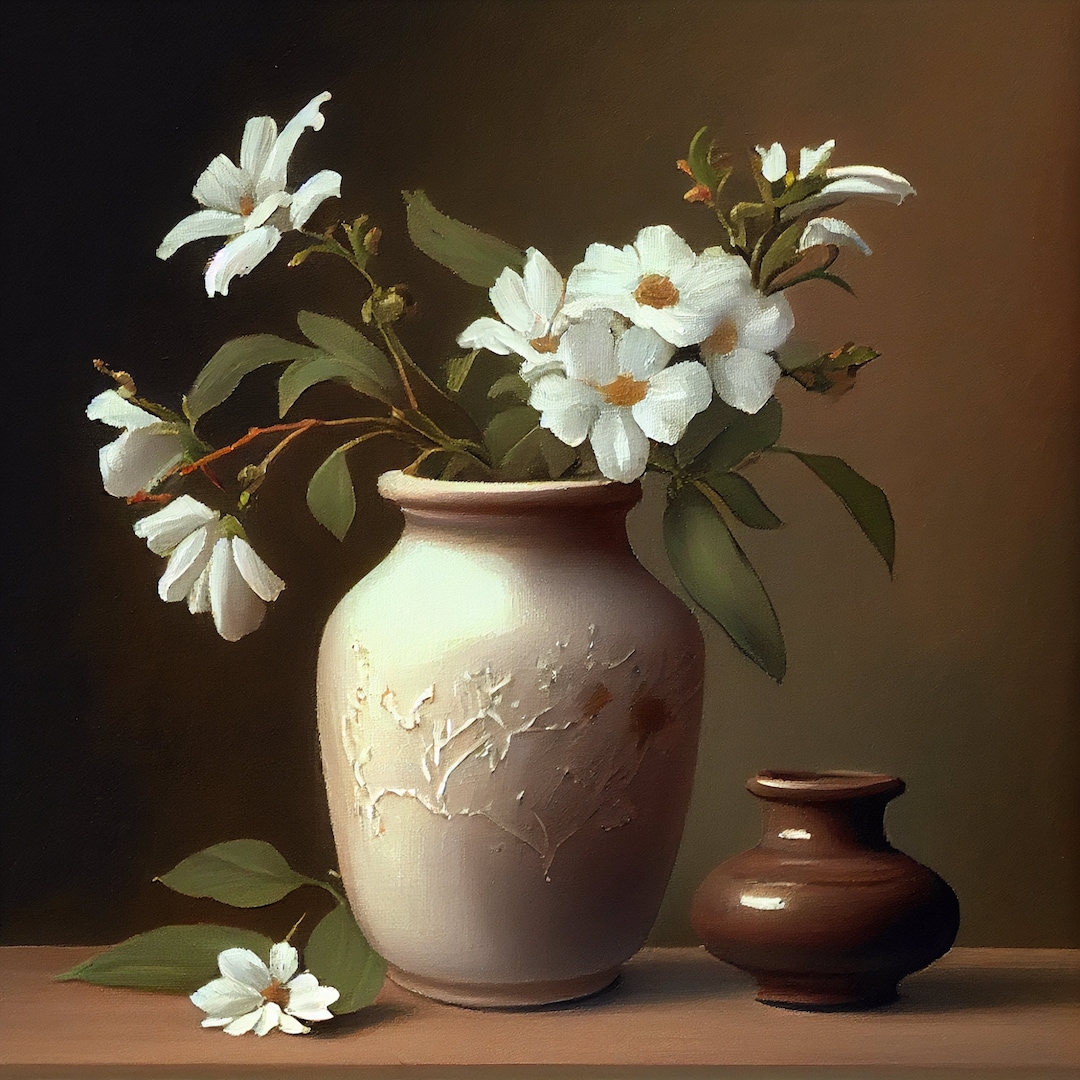 Still Life With Vase Timeless Artistry and Elegance Southand Art ...