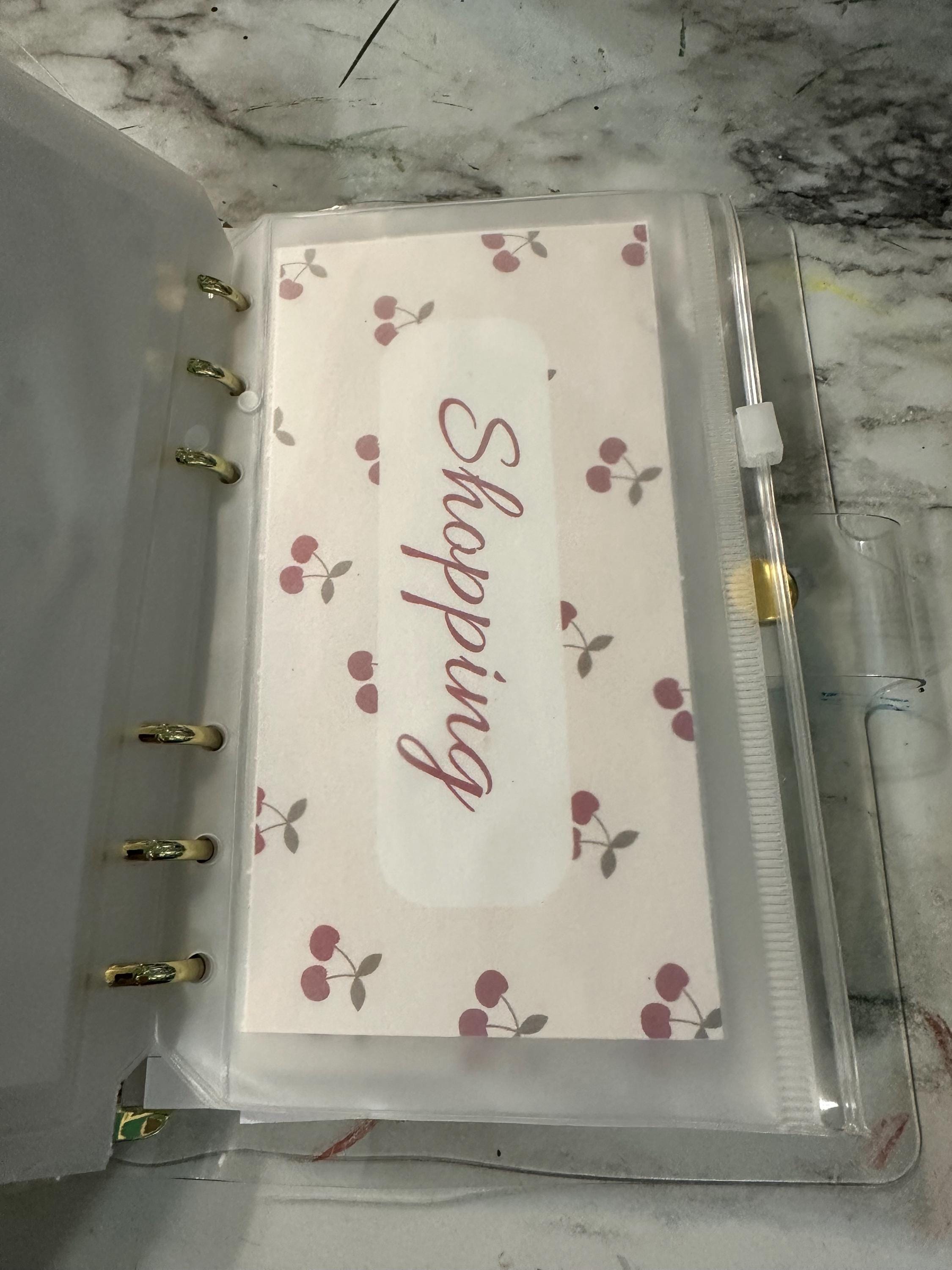 Cherry Themed A6 Budget Binder - Etsy