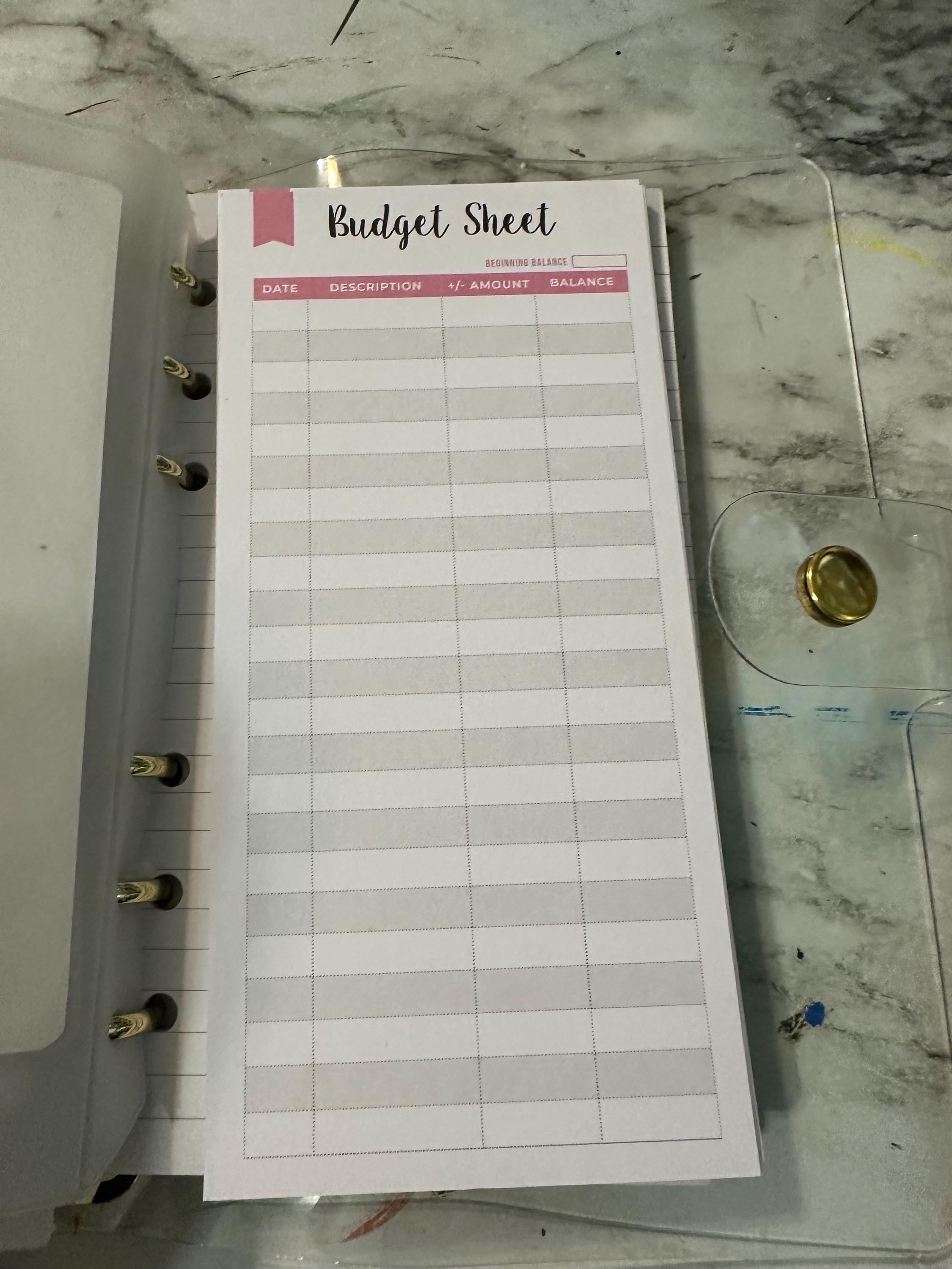 Cherry Themed A6 Budget Binder - Etsy