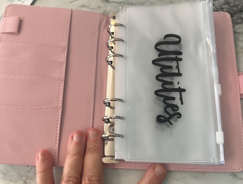 Cow Print Savings Binder - Etsy