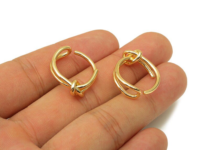 18k-gold-rings-gold-crown-open-rings-brass-woven-fence-etsy