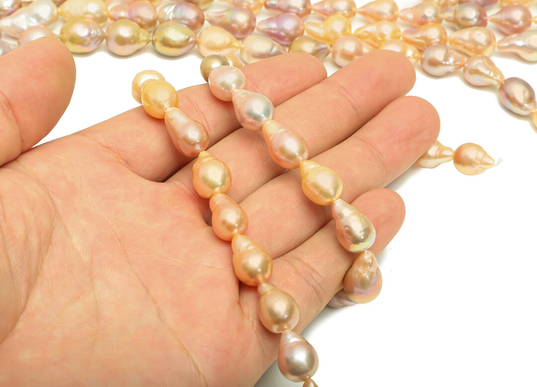 Flameball Baroque Purple Pearl Bead, Mother of Pearl Bracelet Bead ...