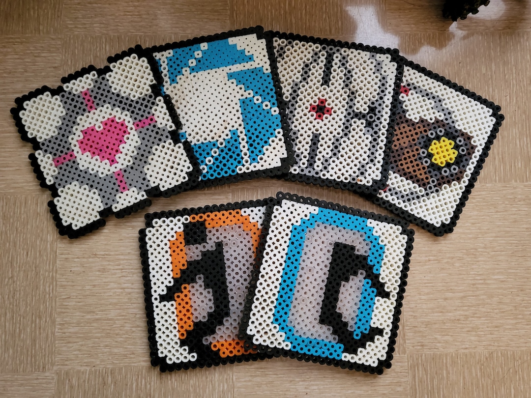 Portal Coasters - Etsy