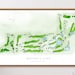 Augusta National Golf Course Map, Watercolor Style Print or Canvas of ...