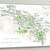 Augusta National Golf Course Map, Watercolor Style Print or Canvas of ...