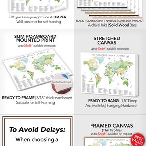 Top Golf Courses World Map, Best Golf in USA and Countries, Ultimate ...