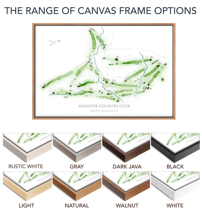 Andover Country Club Golf Course Map, Golf Map Course Layout, Fairways ...