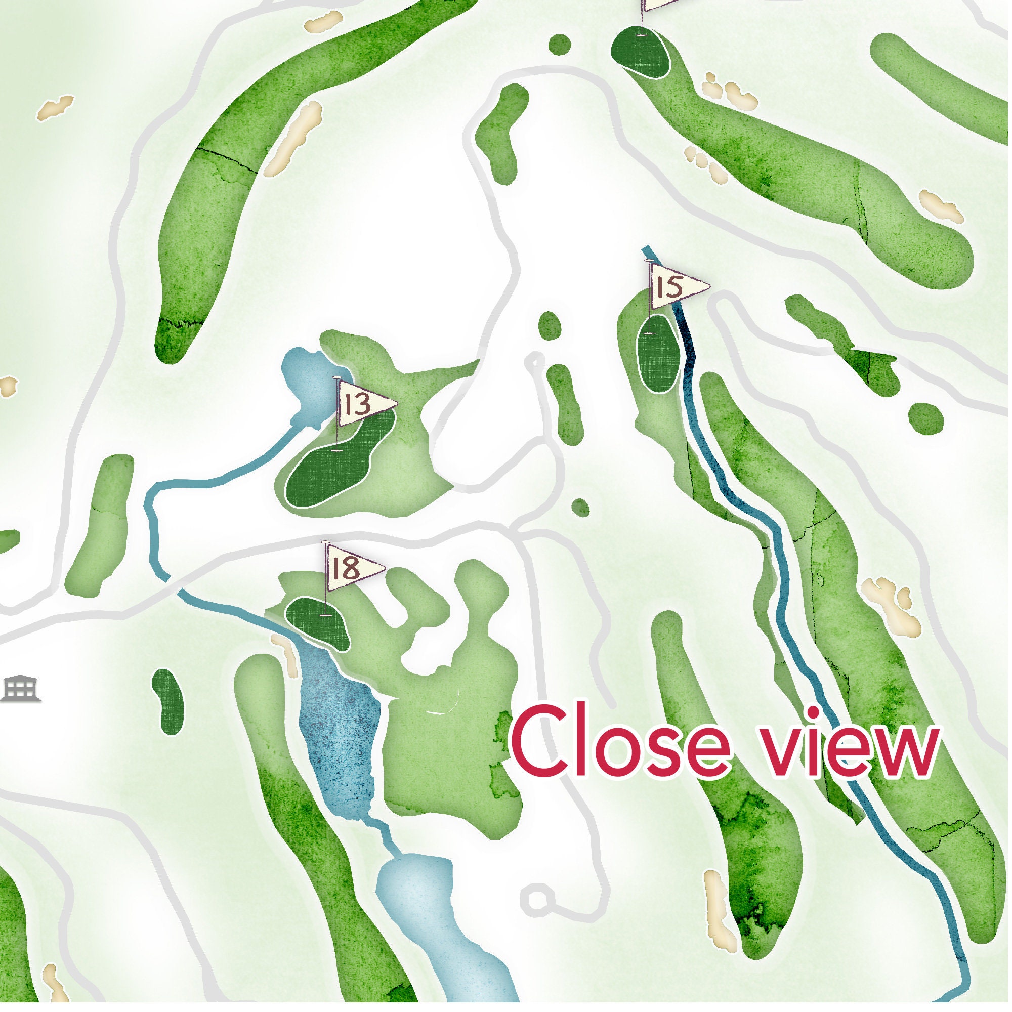 Shadow Creek Golf Course Map Layout of Course for Las Vegas Golfer, RV ...