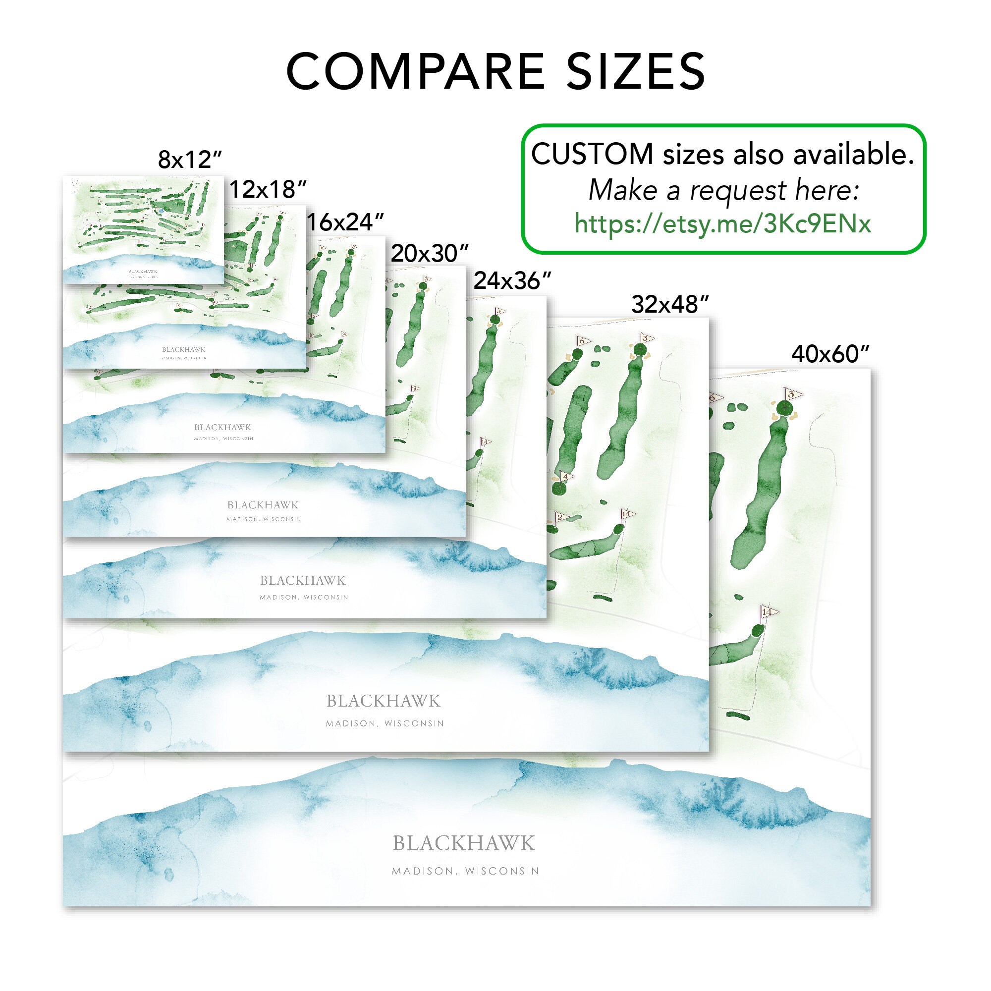Blackhawk Golf Course Map, Layout Golf Course in Wisconsin ...