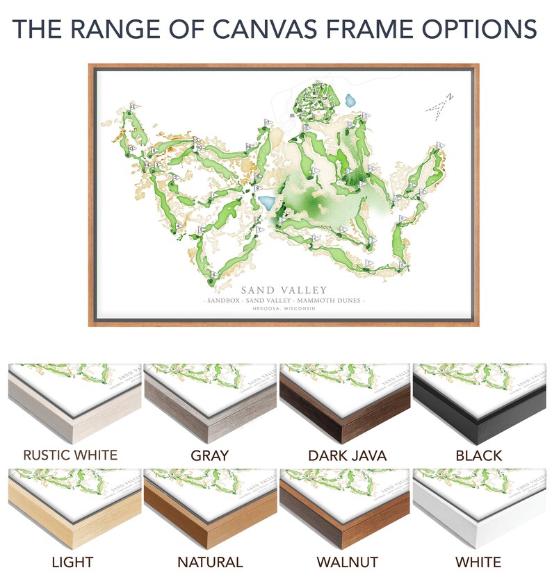 Sand Valley Golf Course Map, Mammoth Dunes, Sandbox Layout, Wisconsin ...