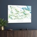 Harbour Town the Sea Pines Resort Golf Course Map Print or Canvas ...