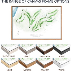 Spyglass Hill Golf Course Map, California Golf Course Layout, Sporty ...