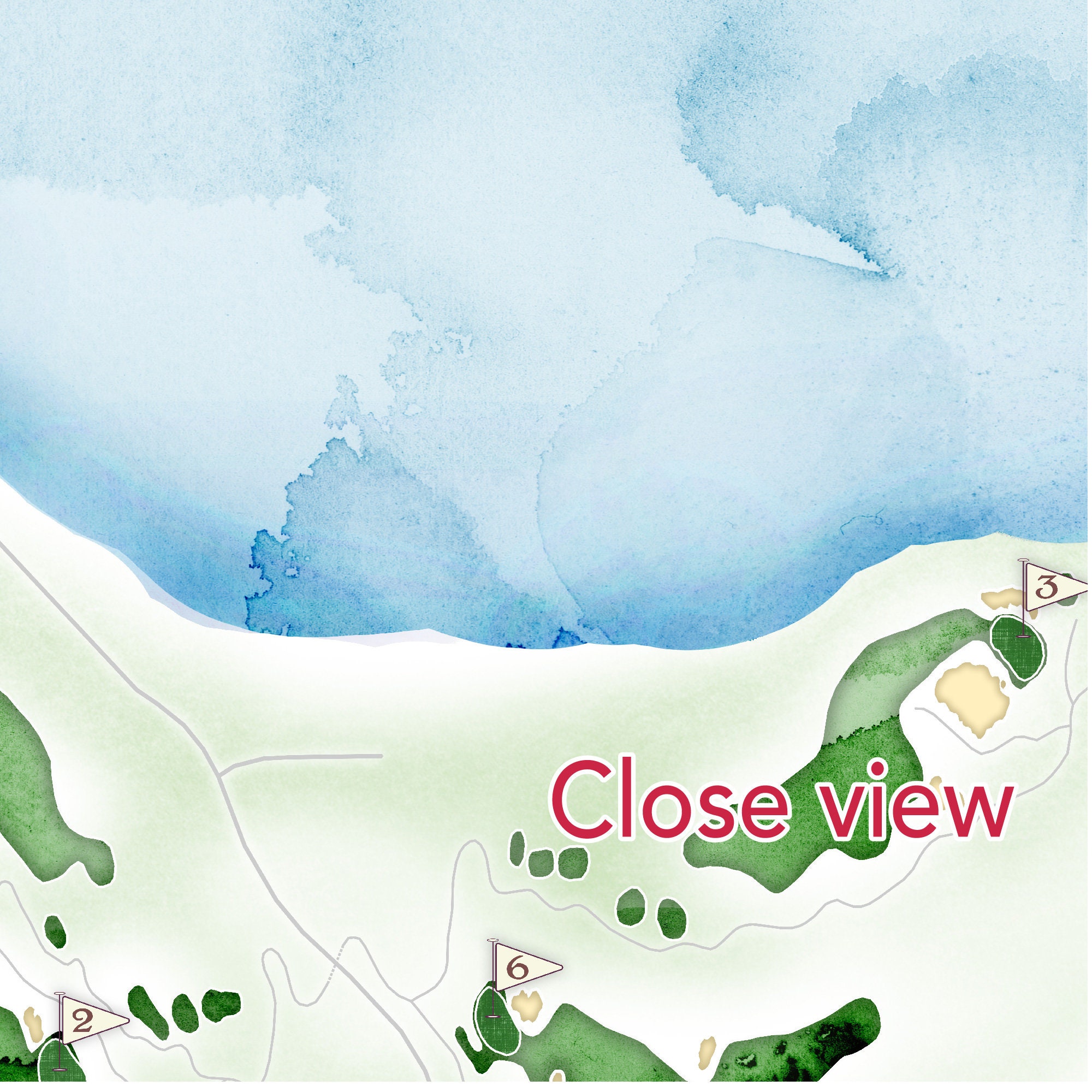 Bay Harbor Golf Course Map, Michigan the Links Layout Golf Course ...