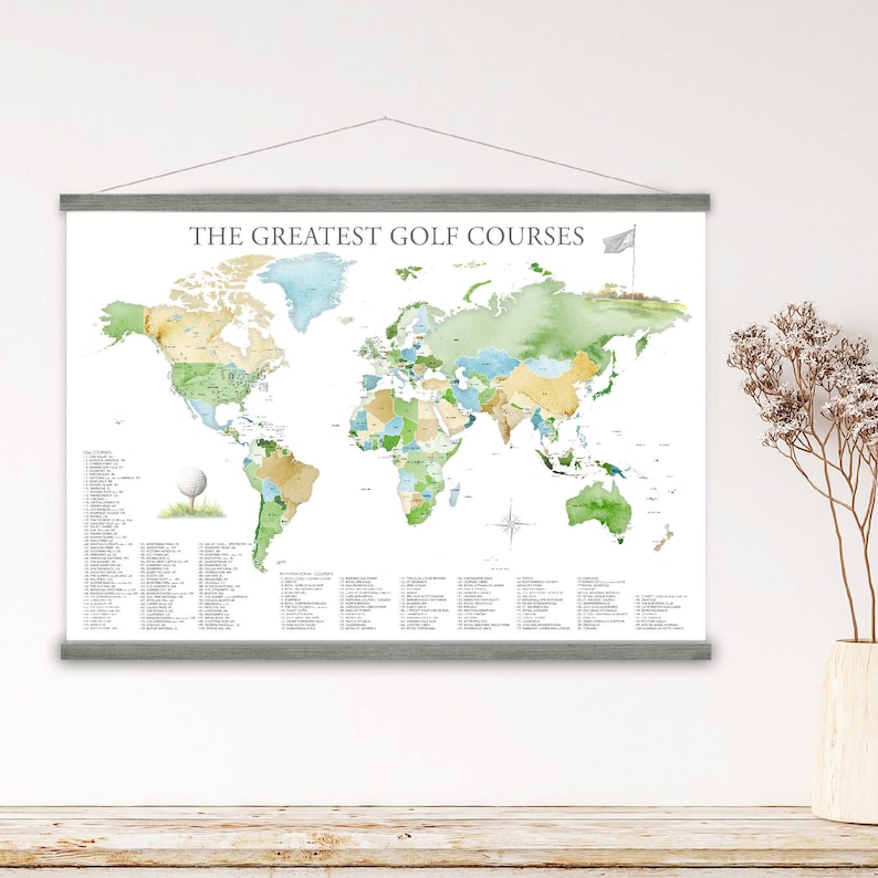 Top Golf Courses World Map, Best Golf in USA and Countries, Ultimate ...