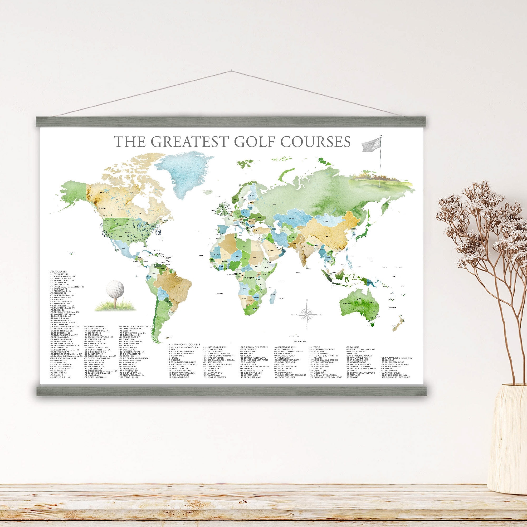 Top Golf Courses World Map, Best Golf in USA and Countries, Ultimate ...