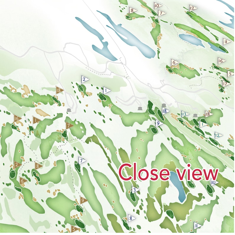 6 Bandon Dunes Golf Courses Map, Sheep Ranch,old Macdonald Pacific ...