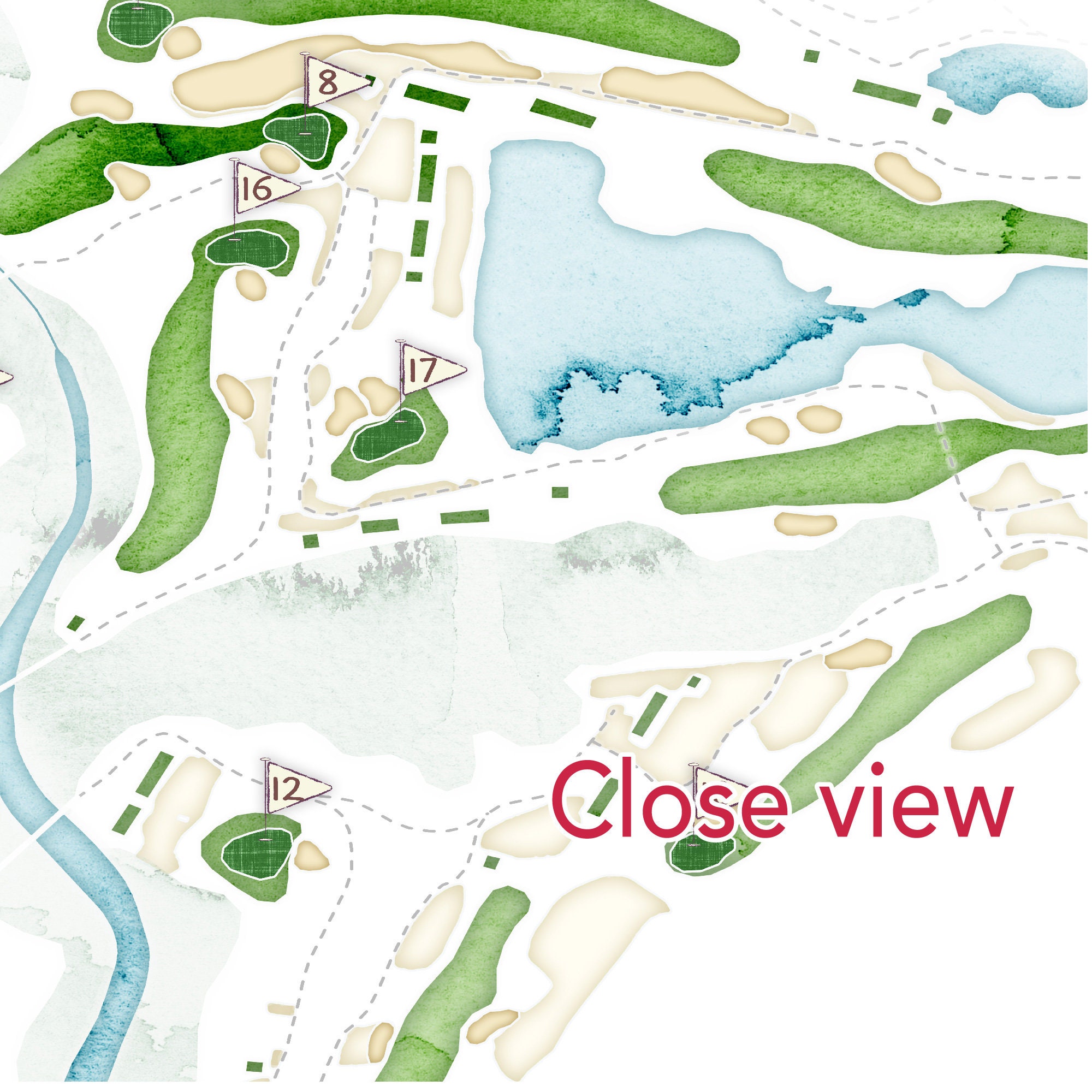 Seaside Golf Course Map, Sea Island Georgia Layout Golf Course ...