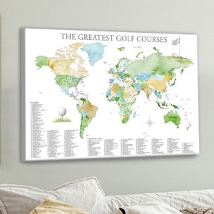 Top Golf Courses World Map, Best Golf in USA and Countries, Ultimate ...