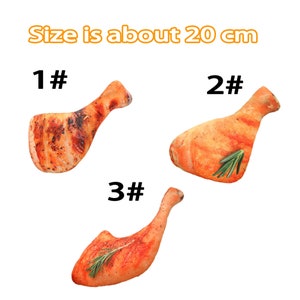 Creative Simulation of Big Chicken Drumstick Food Phone Case for iPhone ...