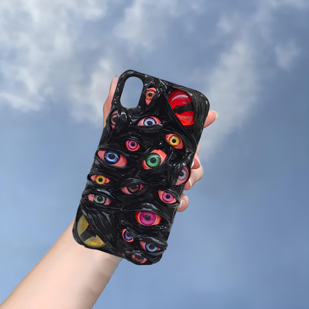 Halloween Creepy Horror Eyes Case for Samsung A56 S26 Plus S25 Edge S24 ...
