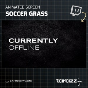 ANIMATED Soccer Grass Stream Overlay / FIFA / Twitch - Etsy
