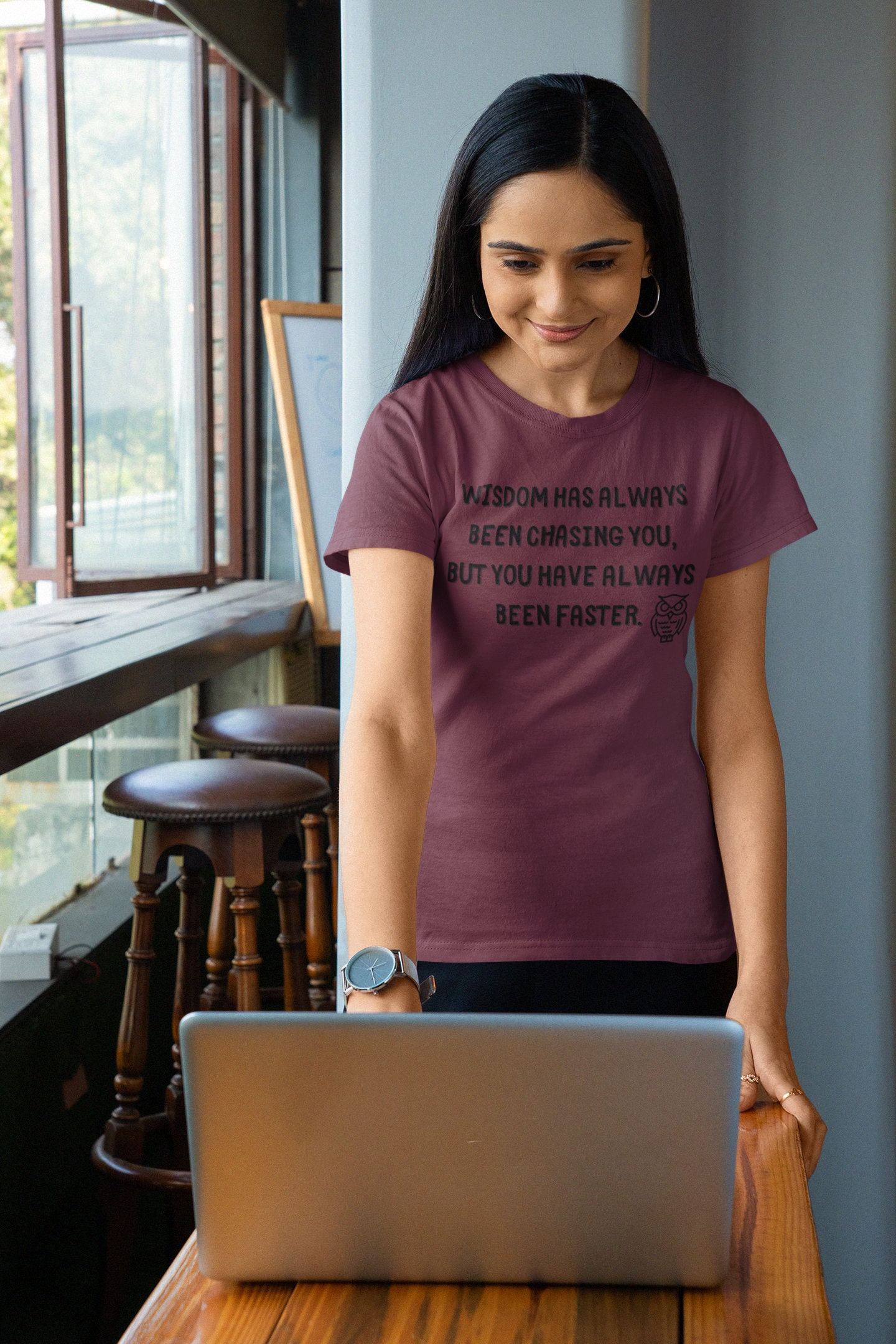 Wisdom Has Always Been Chasing You but You Have Always Been Faster Tee ... Wisdom Has Always Been Chasing You but You Have Always Been Faster Tee ...