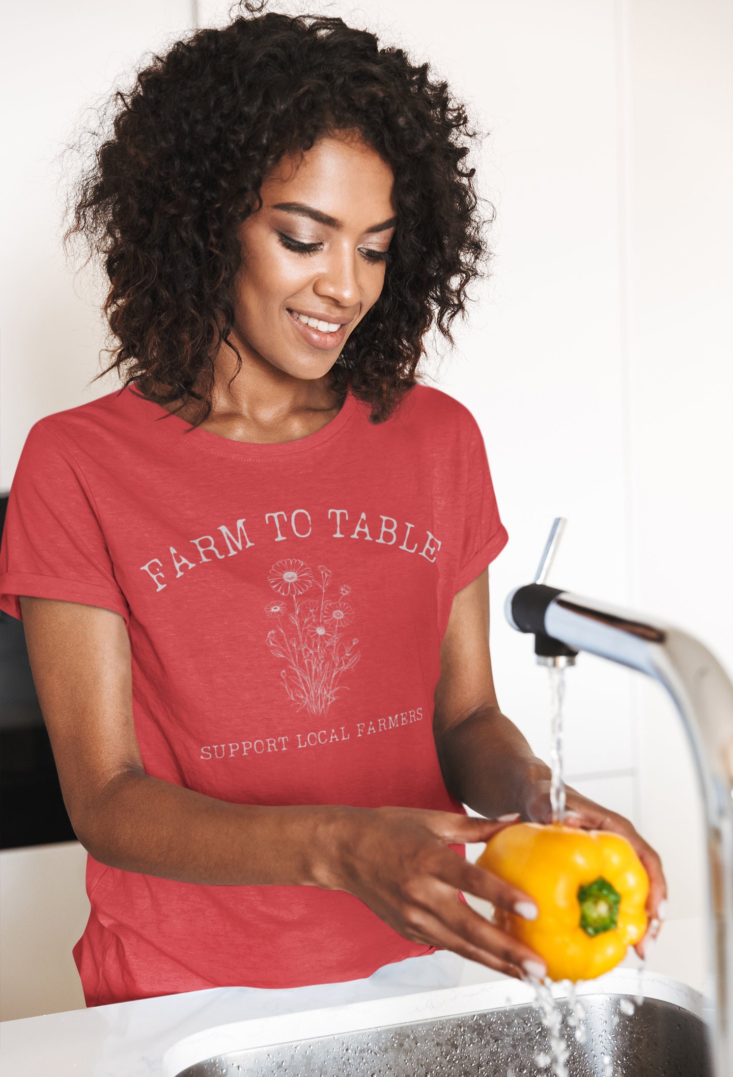 Farm Shirt Support Local Shirt Farm Girl Shirt Farmer's Market Shirt ...