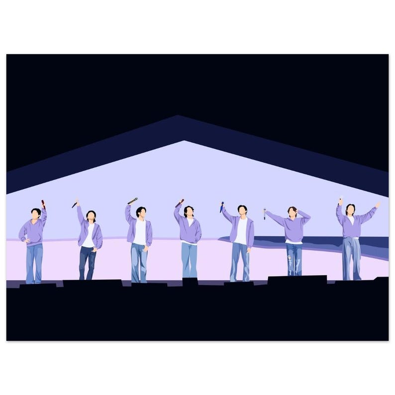 BTS Print, Bts Print, BTS Wall Art, BTS Poster Gift - Etsy