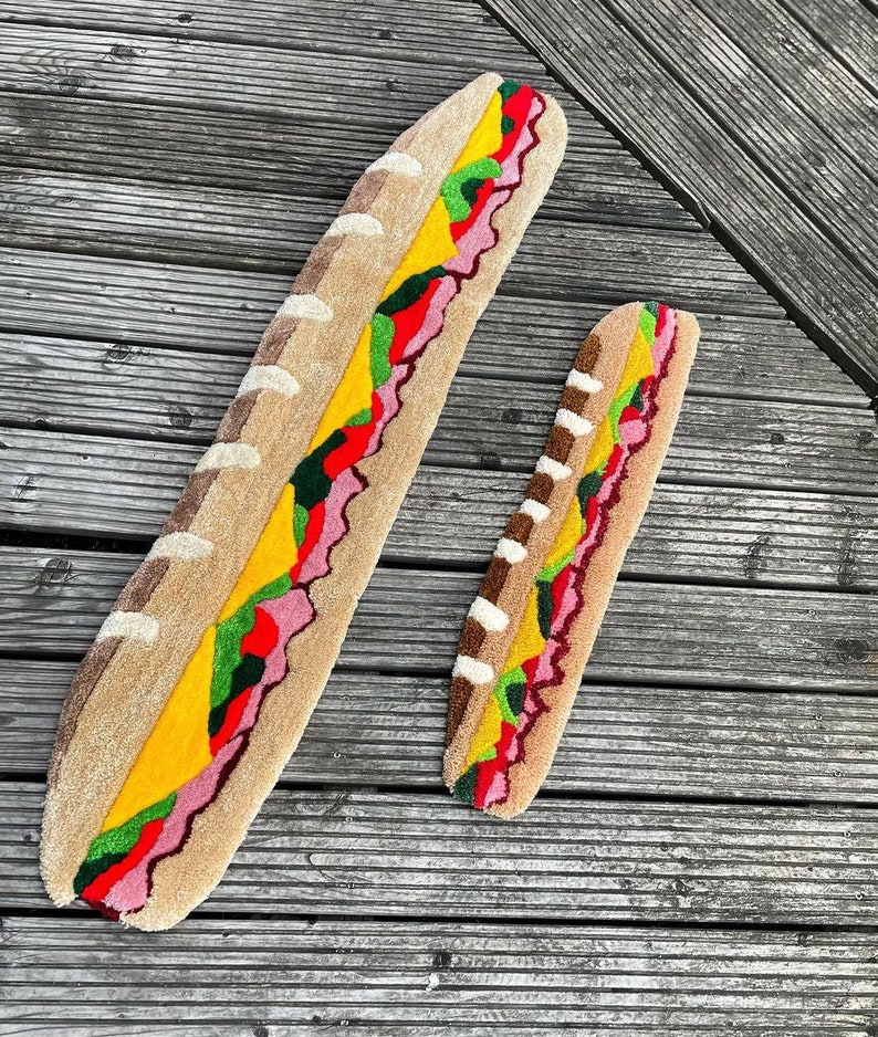 Custom Sandwich Tufted Rug Choose Your Own Fillings - Etsy