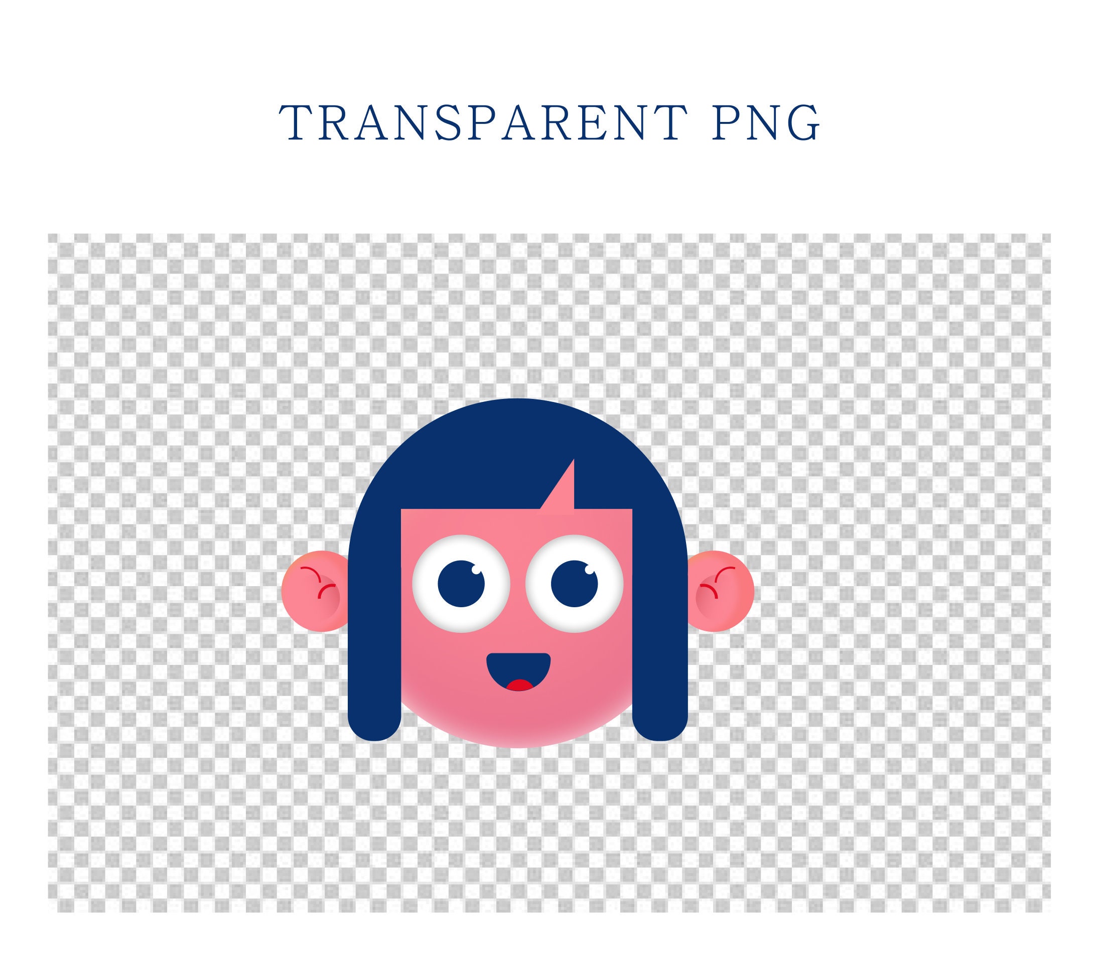 Buy Happy Avatar Emoji Avatar Clipart Avatar Cute Clipart Set Online in ...