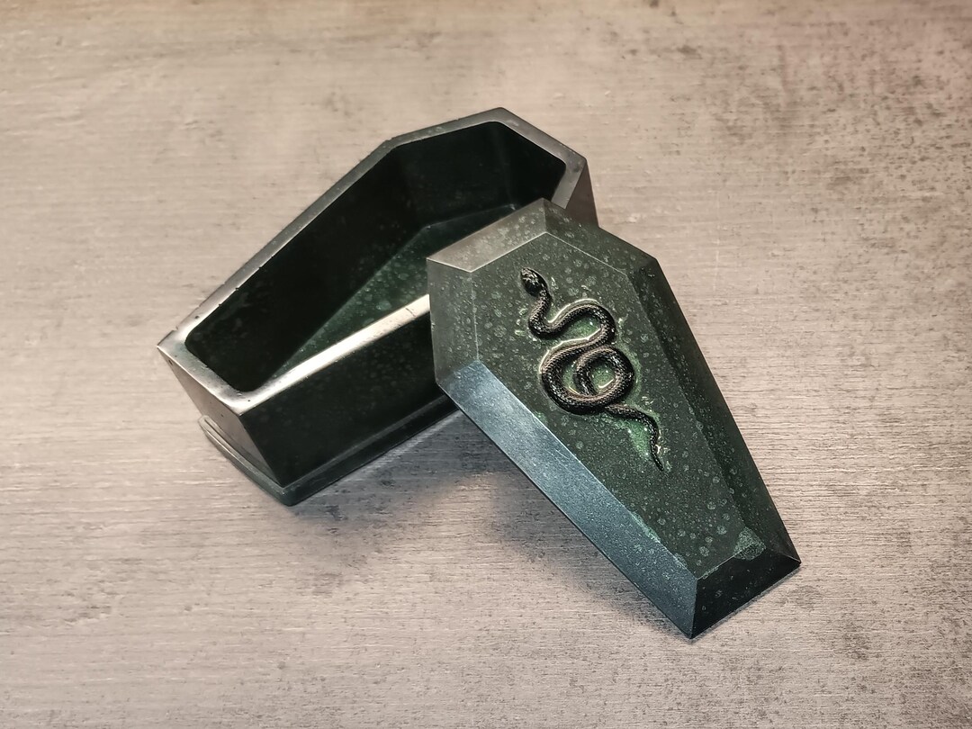 Handmade Trinket Box Snake Coffin Goth Alternative - Etsy