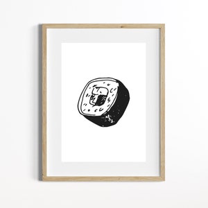 Japanese Food Posters - Printable Poster Set of 8 - Ramen Art Print ...