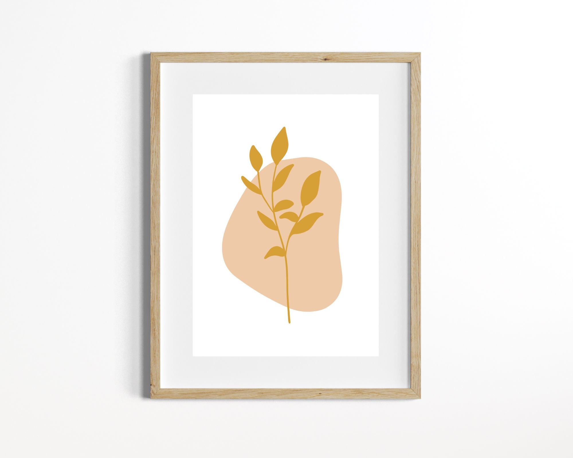 Autumn Botanical Posters Printable Poster Set of 6 Boho Posters Pastell ...