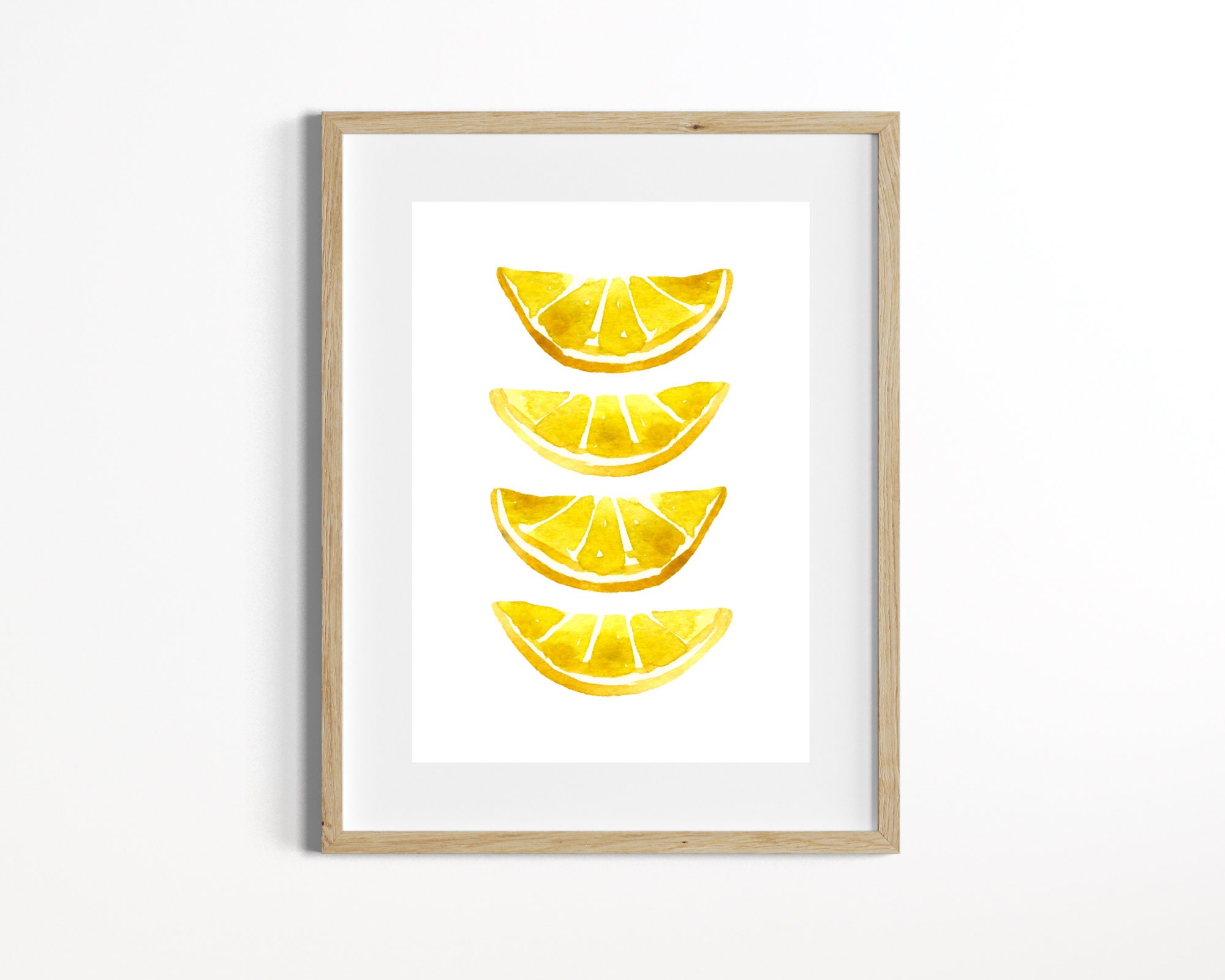 Lemon Art Work Sicilian Lemon Poster Set Poster Set of 4 Sorrento Lemon ...